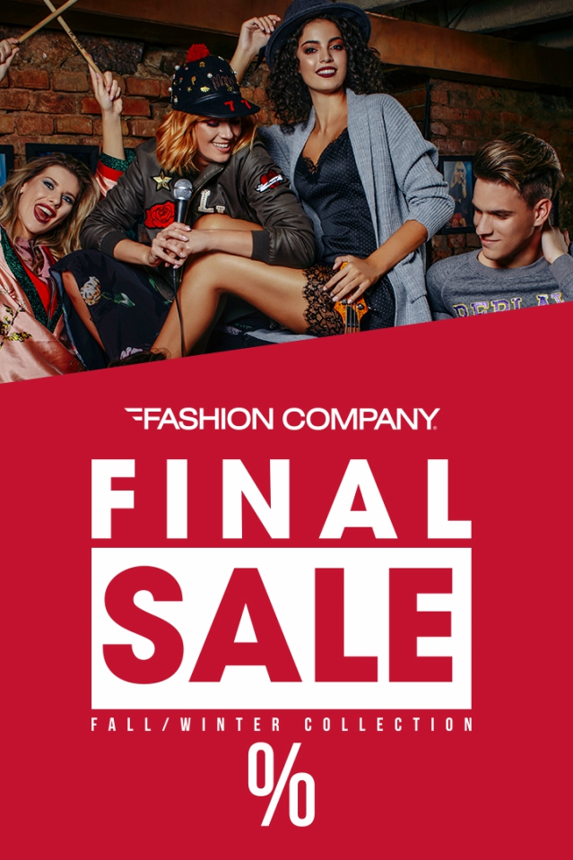 Finalno sniženje u Fashion Company prodavnicama - WANNABE MAGAZINE
