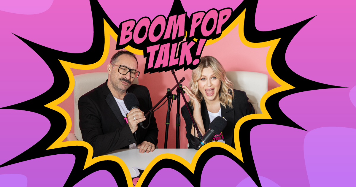 BOOM POP TALK! Podcast - WANNABE MAGAZINE