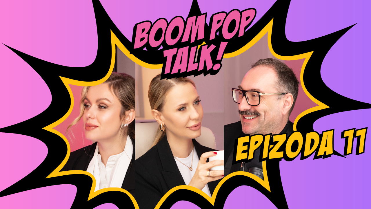 BOOM POP TALK podcast epizoda 11 - WANNABE MAGAZINE