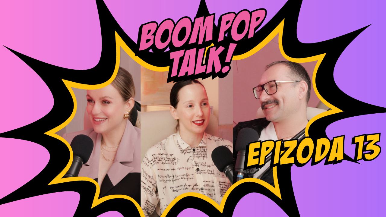 BOOM POP TALK Podcast epizoda 13 - WANNABE MAGAZINE