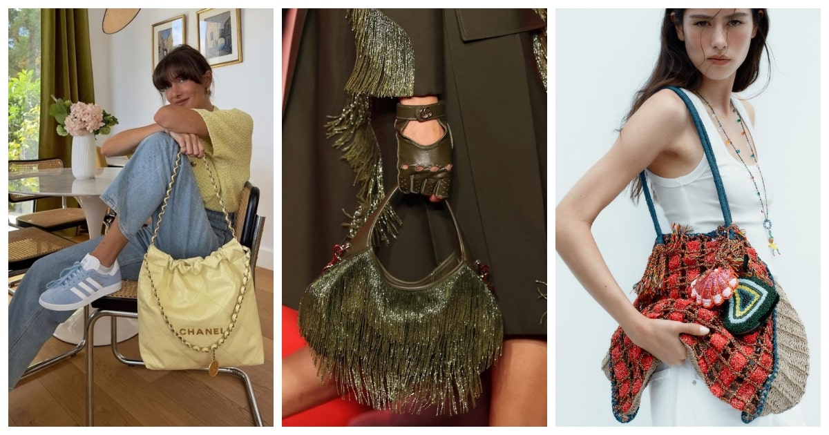 Trendovi letnjih torbi 2025: Od rafije do torbe sa kaišem - WANNABE ...
