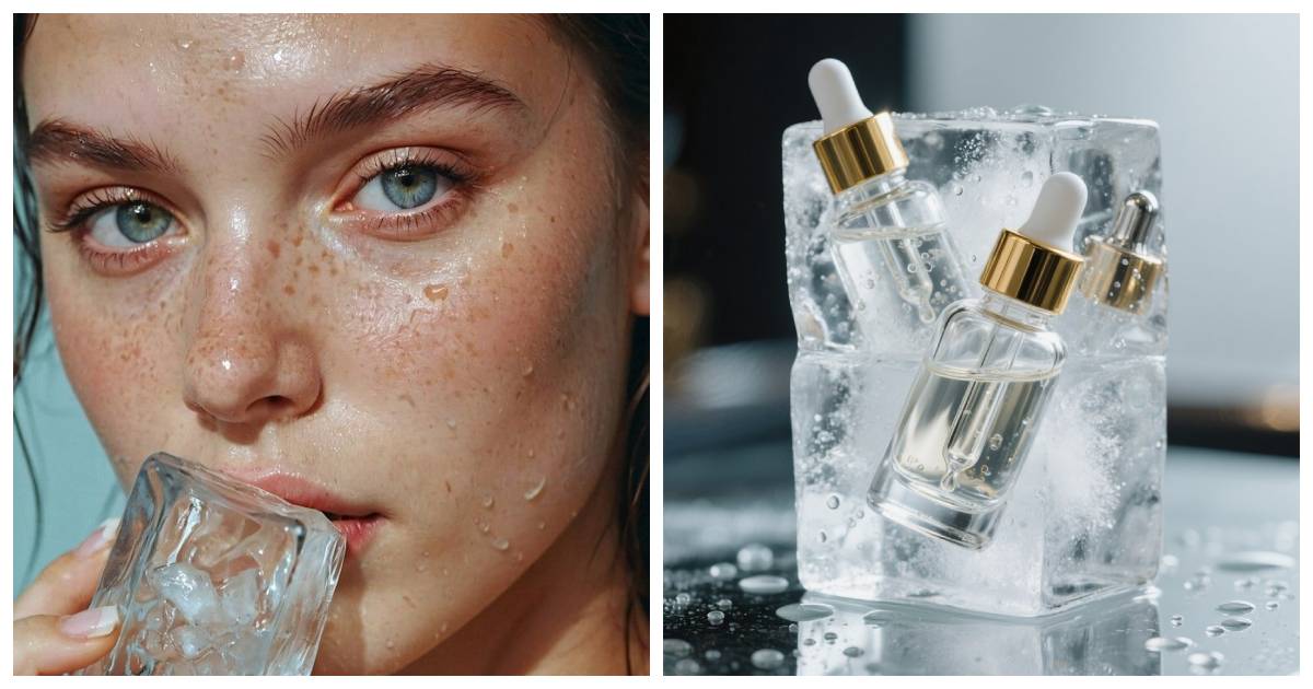 "Skin Icing" je viralna rutina koja smanjuje jutarnju natečenost lica ...