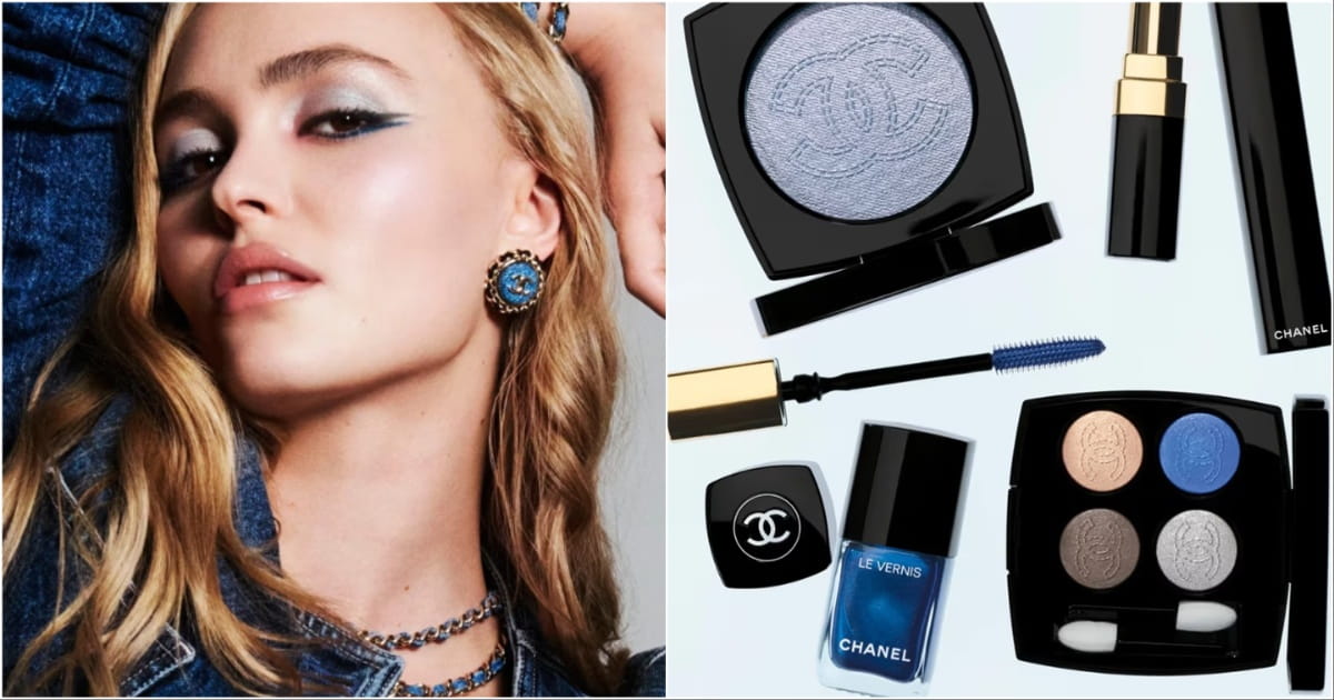 Chanel COCO Denim: Makeup kolekcija sa Lily-Rose Depp - WANNABE MAGAZINE